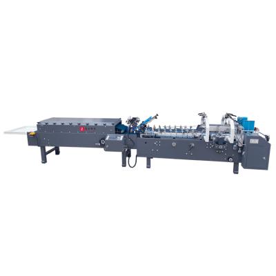 China Straight Line Box Folder Gluer Machine | Automatic RSC Carton Folder Gluer | High-Speed Economic Carton Box Gluing Machine for Folding Carton for sale