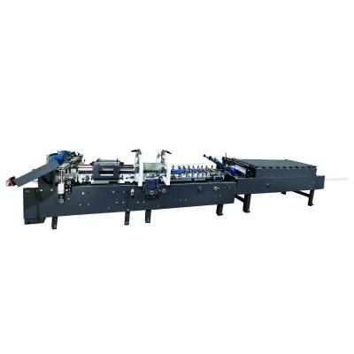 China ZH-800B full automatic coffee cup fans gluing machine rigid for sale