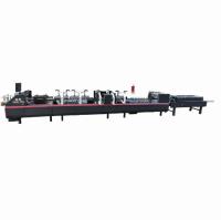 China high speed folder gluer delivering stable packaging performance with advanced human machine interface for sale