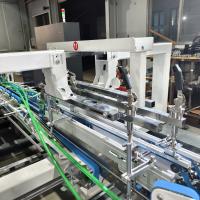 China ZH-QH super speed 4/6 corner box folding gluing machine for sale