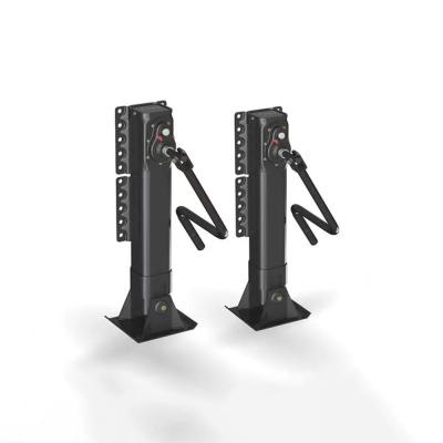China Trailer Jack Leg Landing Gear for Heavy Duty Trailers 25 ton 28 ton Lifting Capacity for sale