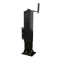 China Trailer Parts 28t Load Capacity 80t Static Load Semi Trailer Jack Landing Gear with and IP Grade Salt Spray Test ≥500h for sale