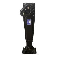 China Single Double Side Operation 60 Tons Semi-trailer Parts with 25 Ton Gearbox Inside Landing Legs Landing Gear for sale
