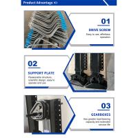 China Trailer Parts Fuwa 28t Inboard Landing Gear/Leg Description for sale