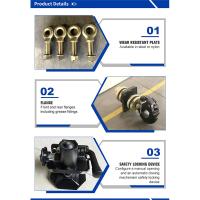 China Trailer Coupling Towing Hitch Draw Bar Eye Auto Coupling/Coupler for Trailer Parts D-Value 140KN/150KN/280KN/360KN for sale