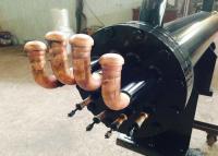 China Water Cooled Shell And Tube Evaporator Anti - Acid For Industrial Refrigeration for sale