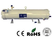 China Titanium Tube Shell And Tube Type Heat Exchanger , Water Cooling Heat Exchanger for sale