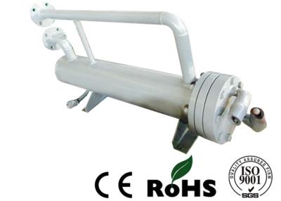 China Copper Bundle Shell And Tube Evaporator For Water Source Heat Pump for sale