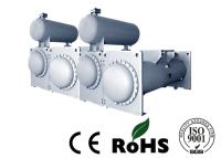 China Condensing Unit Flooded Heat Exchanger , Shell And Tube Evaporator R410A Refrigerant for sale