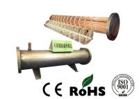 China 304L Stainless Steel Condenser With Brine Tube Medium , Brass Brazing Connection for sale