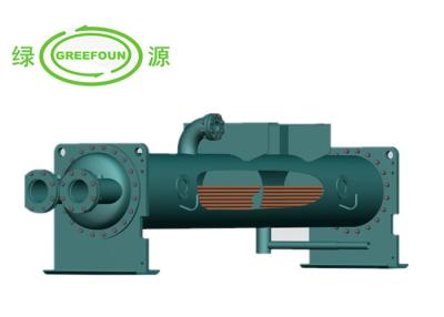 China 100TR Double Circuit Copper R22 Shell And Tube Evaporator for sale
