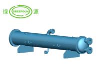 China Industrial Water Cooled R407C Sea Water Condenser for sale