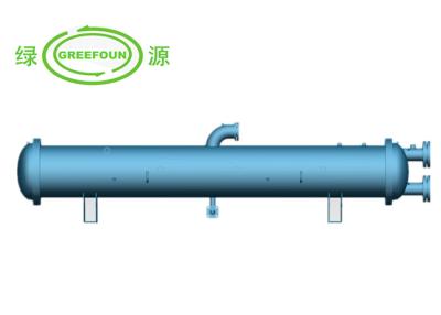 China Seawater Heat Exchanger CE R410a Water Cooled Ac Condenser for sale