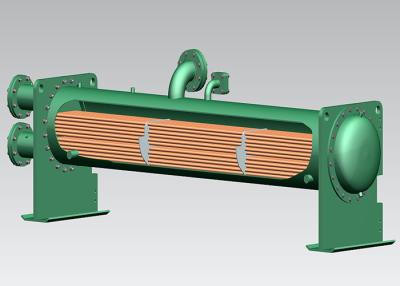 China ABS Baffles 18KW Copper Tube Dry Heat Exchanger for sale