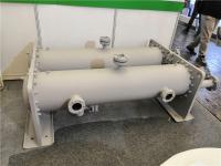 China Double Circuit Copper Tube Flooded Heat Exchanger for sale