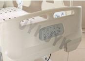 China Hi Low Tilting Intensive Care Unit Bed Heavy Duty Hospital Bed Coated Steel for sale