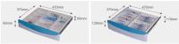China ABS Emergency Medical Trolley Cart With Fiver Drawers CPR Board Hospital Furniture for sale