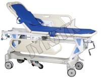 China Integrated Adjustable Hospital Patient Trolley Stretcher With Backrest for sale