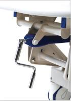 China Integrated Adjustable Hospital Patient Trolley Stretcher With Backrest for sale