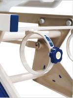China Integrated Adjustable Hospital Patient Trolley Stretcher With Backrest for sale