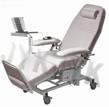 China Electric Reclining Phlebotomy Hospital Furniture Chairs Foldable For Blood Collection for sale