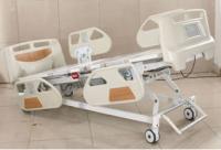 China Hi Low Tilting Intensive Care Unit Bed Heavy Duty Hospital Bed Coated Steel for sale