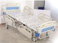 China Semi Fowler Adjustable Hospital Bed Central Locking Castors ISO13485 Compliant for sale