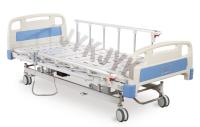 China Hydraulic MOTECK Motorized Adjustable Hospital Bed Medical Grade 250kg With Footboards for sale