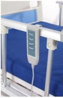China Hydraulic MOTECK Motorized Adjustable Hospital Bed Medical Grade 250kg With Footboards for sale