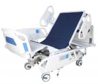 China Intensive Semi Fowler Electric Hospital Bed Medical Care Bed Chair Cot ICU for sale