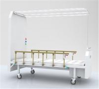 China Hospital Isolation Electric Medical Bed Equipment With Air Purify Ventilator OEM for sale