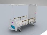 China Hospital Isolation Electric Medical Bed Equipment With Air Purify Ventilator OEM for sale
