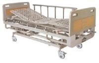 China Robust Hospital Folding Medical Bed Cot For Turning Care 215cm for sale