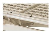 China Robust Hospital Folding Medical Bed Cot For Turning Care 215cm for sale