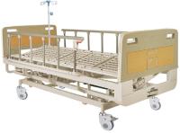 China Robust Hospital Folding Medical Bed Cot For Turning Care 215cm for sale