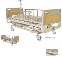 China Robust Hospital Folding Medical Bed Cot For Turning Care 215cm for sale