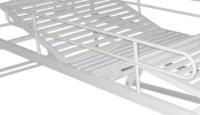 China Hydraulic Medical Bariatric Hospital Bed Cot Health Care Furniture With Footrest Backrest for sale