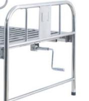 China Compact Intensive Care Adjustable Hospital Bed Cot Stainless Steel For Patient for sale