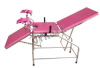 China 304SS Adjustable Hospital Bed Trolley For Patient Gynecology Examination for sale