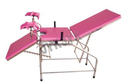 China 304SS Adjustable Hospital Bed Trolley For Patient Gynecology Examination for sale