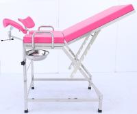 China 304SS Adjustable Hospital Bed Trolley For Patient Gynecology Examination for sale