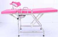 China 304SS Adjustable Hospital Bed Trolley For Patient Gynecology Examination for sale
