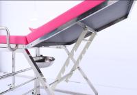 China 304SS Adjustable Hospital Bed Trolley For Patient Gynecology Examination for sale