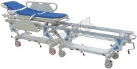 China OEM Medicak Transfer Patient Trolley Stretcher Trolley Aluminum PP plastic for sale