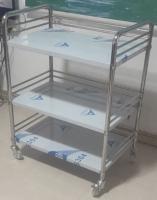 China ODM Lockable Medical Trolley Cart Clinical Hospital Equipment For Records Storage for sale