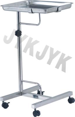 China Stainless Steel Mayo Stand ICU Emergency Trolley Crash Medicine Treatment Cart for sale
