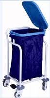 China Powercoated Steel Emergency Medical Trolley Cart Equipment With Two Canvas Bags for sale