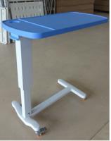 China Bulk Mobile ABS Medical Hospital Furniture Accessories Tray Table With Wheels for sale