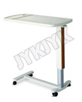 China Bulk Mobile ABS Medical Hospital Furniture Accessories Tray Table With Wheels for sale