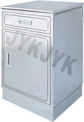 China Custom Hospital Furniture Accessories Bedside Cabinet Stand Stainless Steel for sale